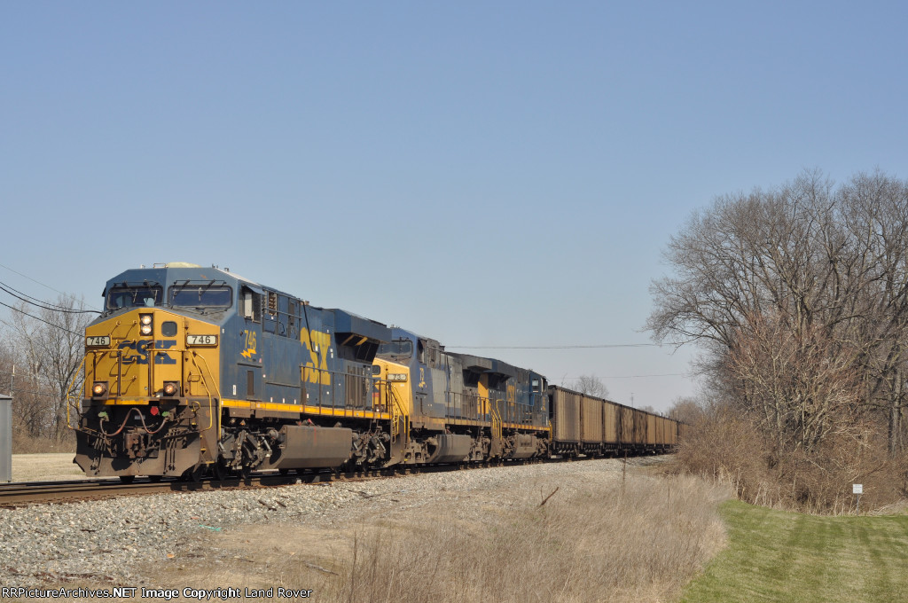 CSXT 746 On CSX T 547 Southbound